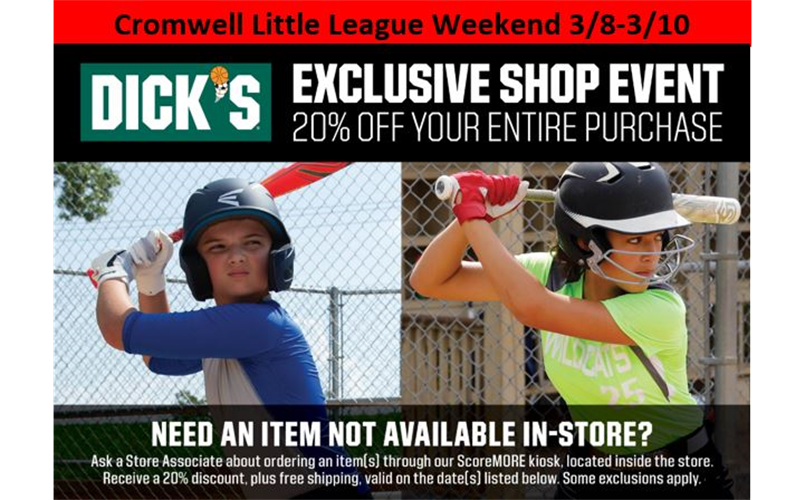 Cromwell Little League Baseball > Home